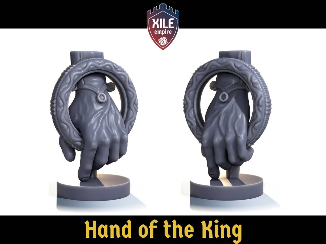 Hand of the King, Set of 6, Pick a Color - Etsy