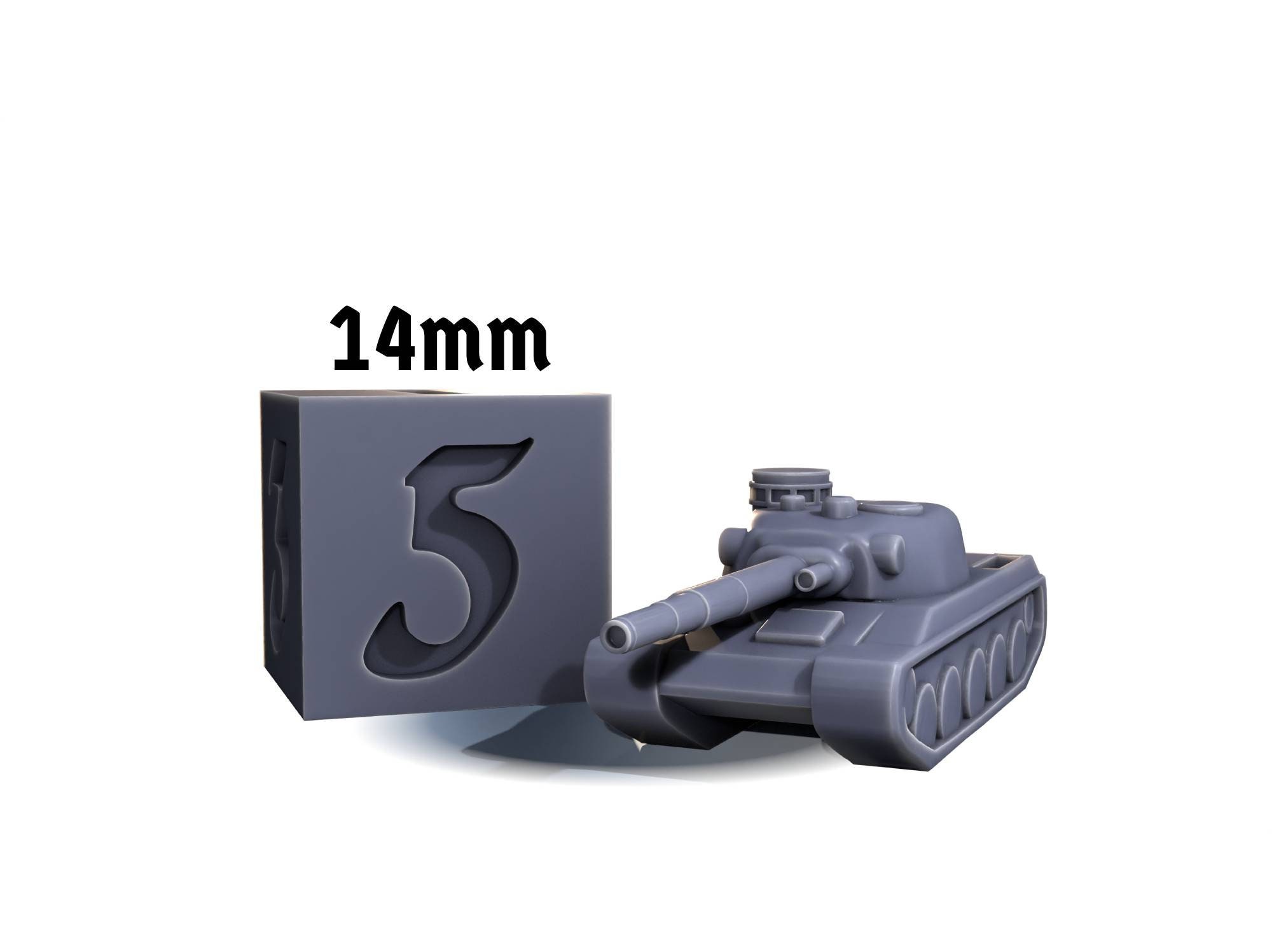 AMX 30 Tank, Set of 5, Pick a Color - Etsy