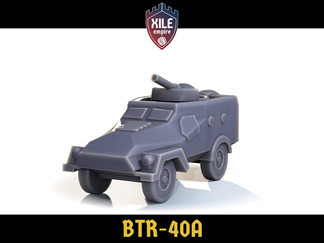 BTR-40A, Set of 5, Pick a Color - Etsy