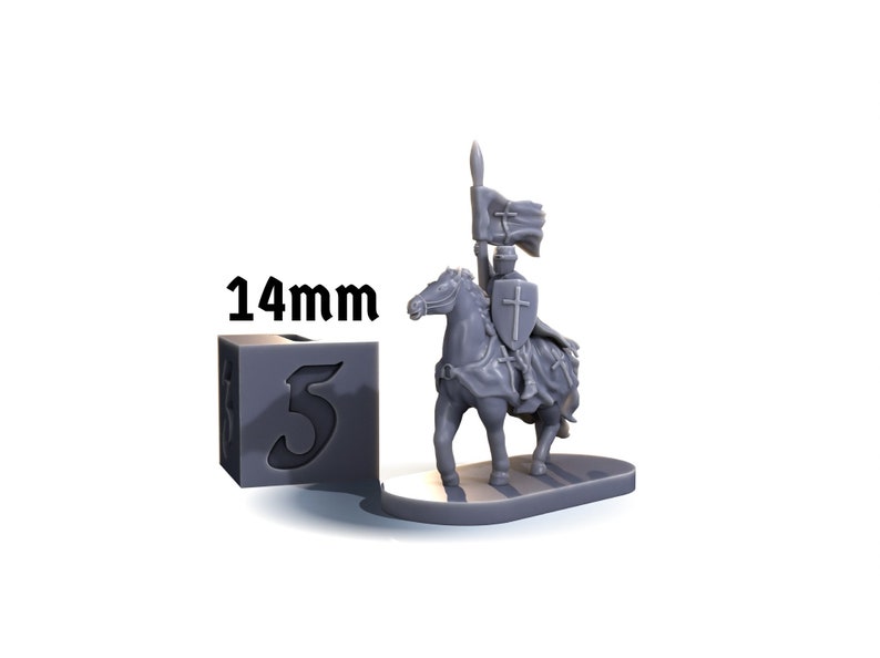 Crusader Cavalry Unit, Pick a Color - Etsy