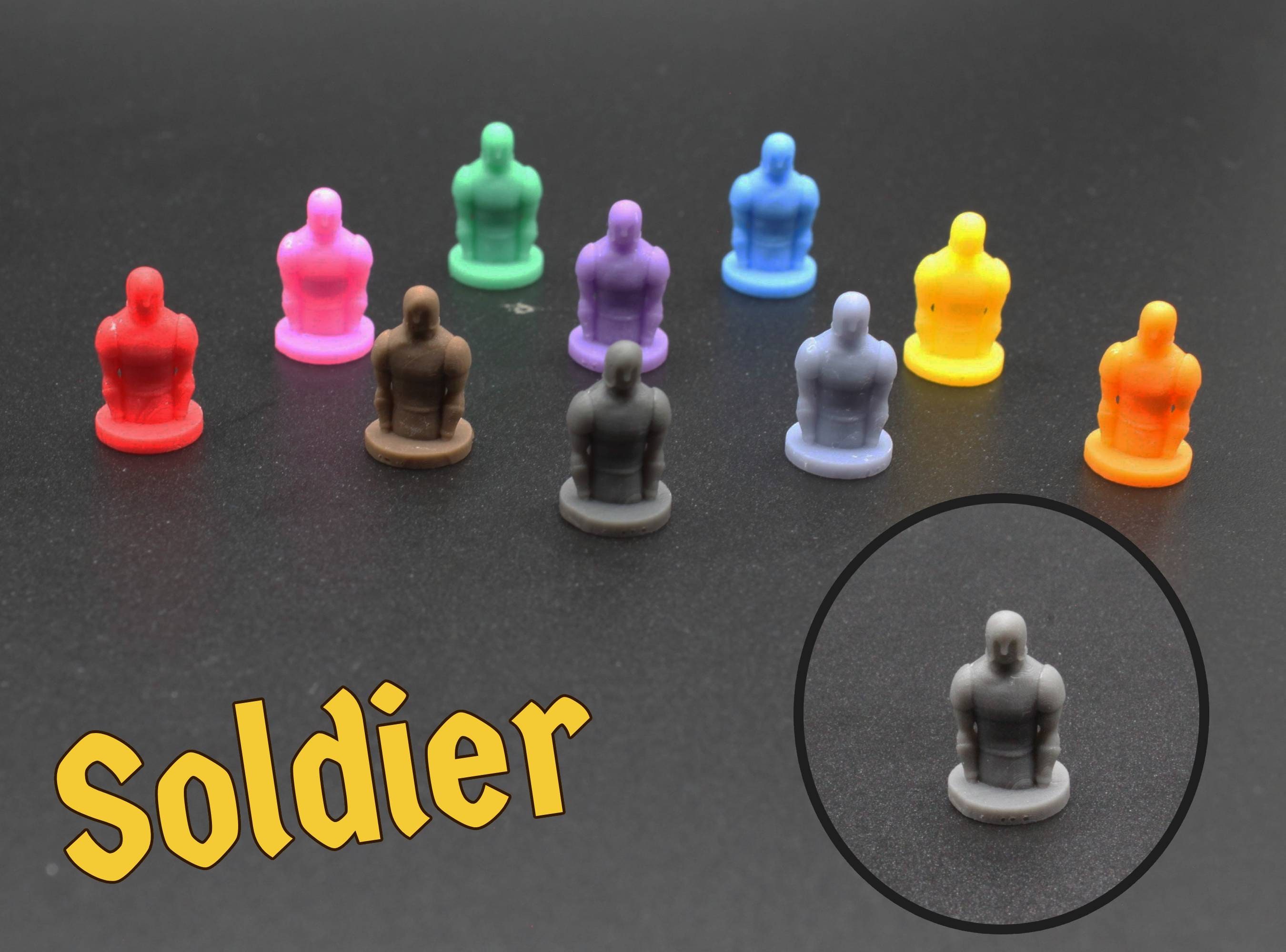 Risk Board Game Pieces