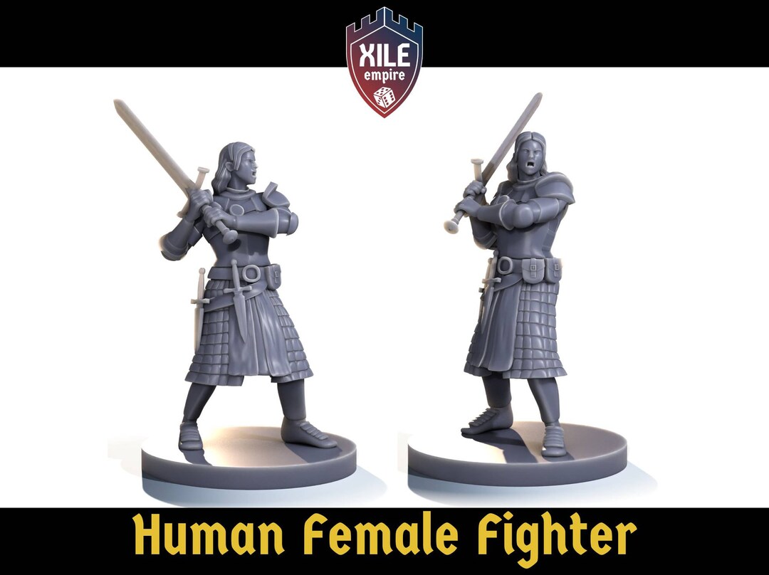 Female Vanguard 28mm, D&D, Pathfinder, Mz4250 - Etsy