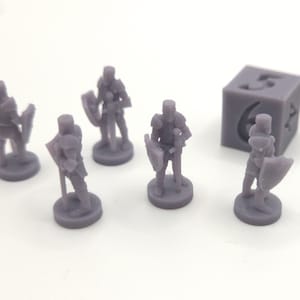 Board Game Knight, Pick a Color - Etsy