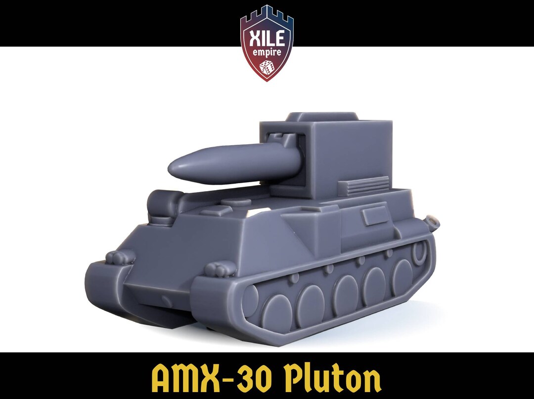 AMX-30 Pluton, Set of 5, Pick a Color - Etsy