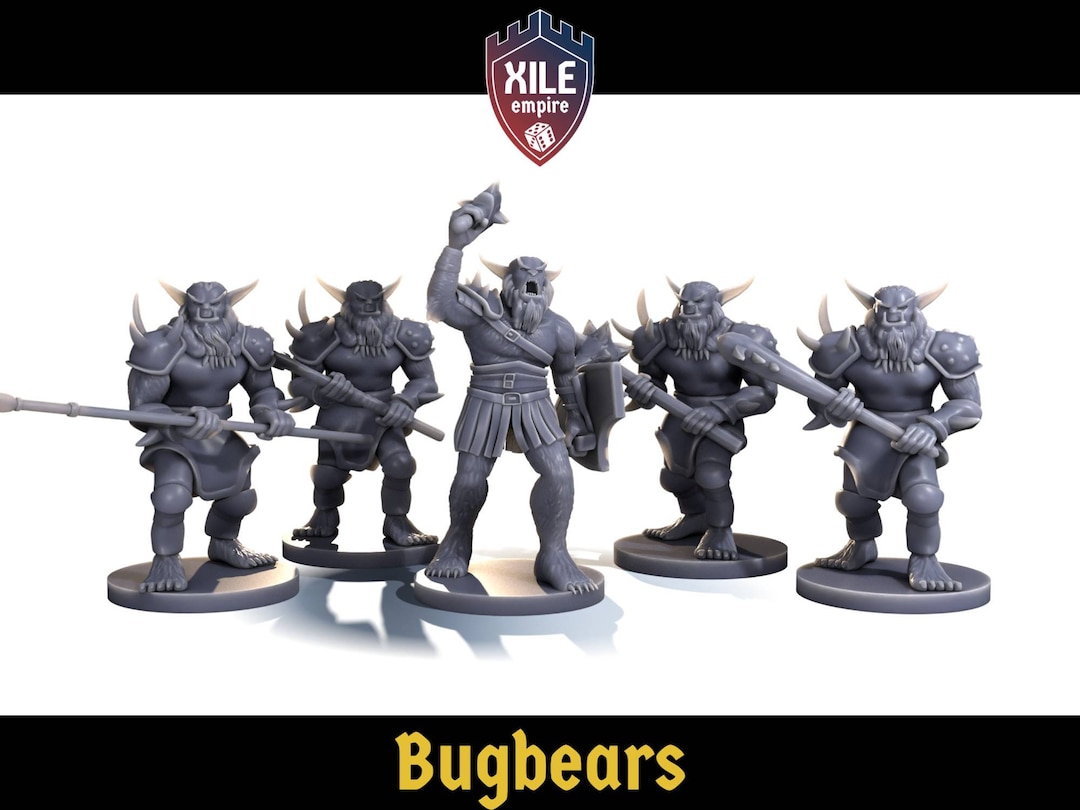 Bugbears 28mm, D&D, Pathfinder, Mz4250 - Etsy