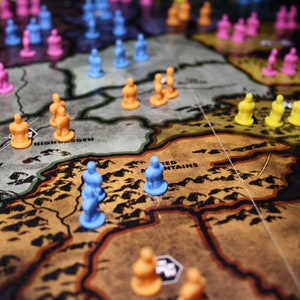 Risk/board Game Pawn, Soldier, Set of 40, Pick a Color - Etsy