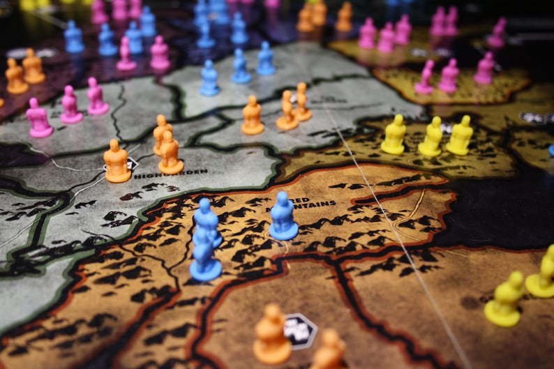 Risk/board Game Pawn Soldier Set of 40 Pick a Color - Etsy