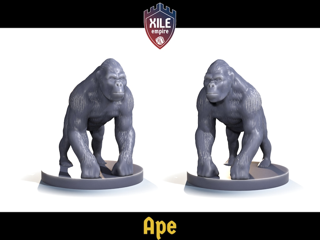 Ape 28mm, D&D, Pathfinder, Mz4250 - Etsy