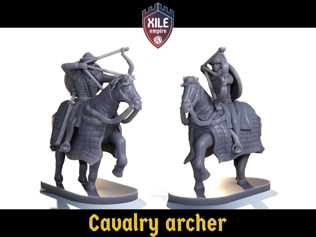 Arab Cavalry Archer, Pick a Color - Etsy