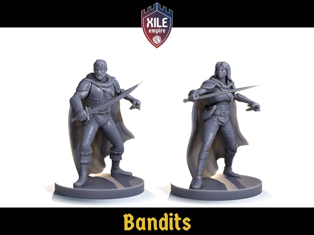 Bandit 28mm, D&D, Pathfinder, Mz4250 - Etsy