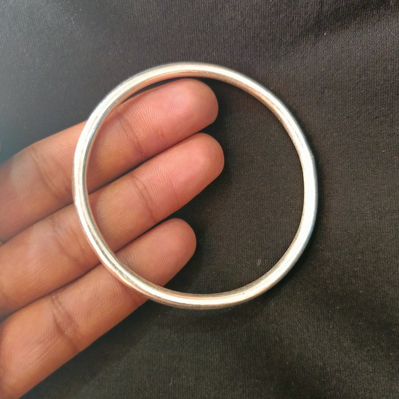Sterling Silver Bangle - Etsy