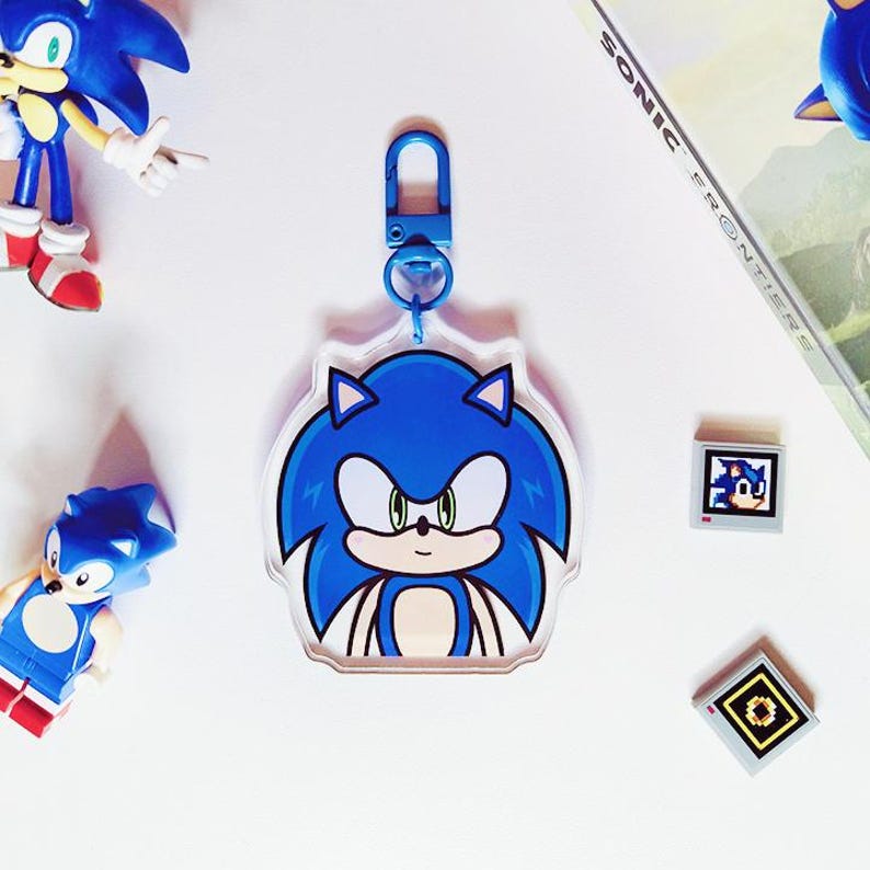 Sonic the Hedgehog Acrylic Keychain - Etsy