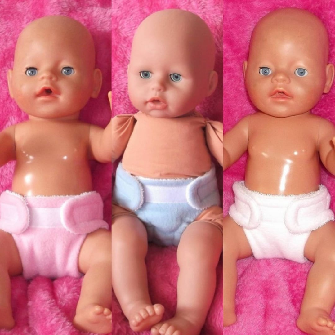 Plain Fabric Nappy for Baby Dolls Choice of Colour and Size - Etsy UK