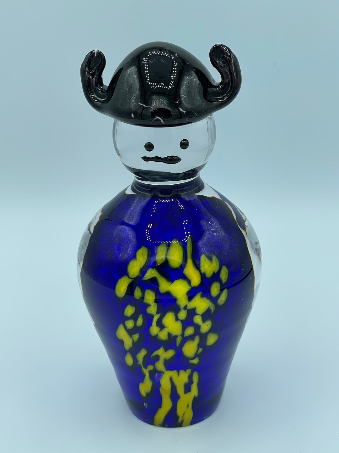 Larson Crystal Art Glass Figurine / Paperweight / Home Decor - Etsy