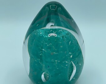 Larson Crystal Art Glass Figurine / Paperweight / Home Decor - Etsy