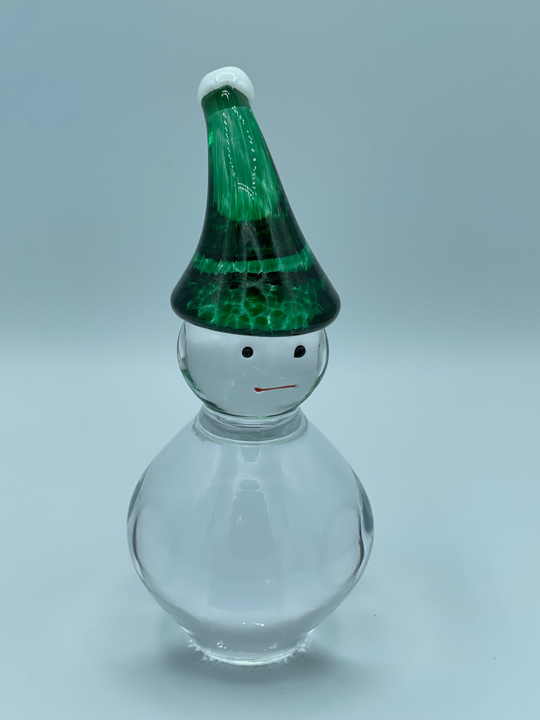 Larson Crystal Art Glass Figurine / Paperweight / Home Decor - Etsy