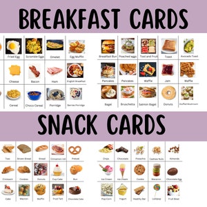 225 Printable Food Images for Kids | Meal Planning Boards | Fun ...