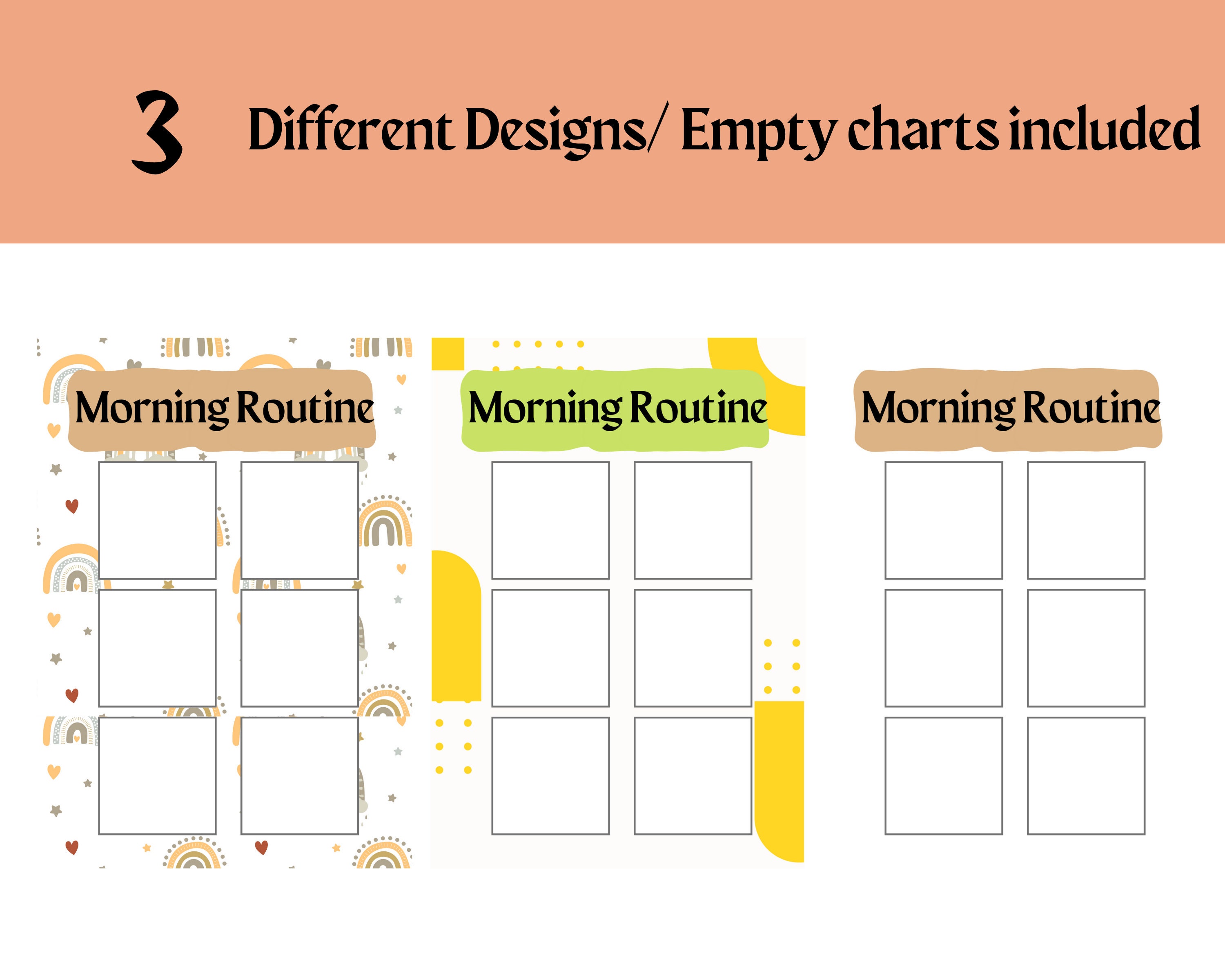 48 Morning Routine Cards for Kids, Rise and Shine Flash Cards,visual ...