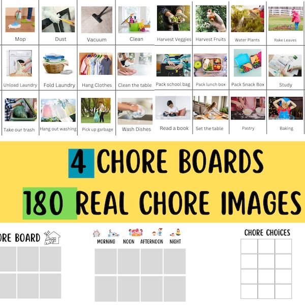 Toddler Routine Board - Etsy