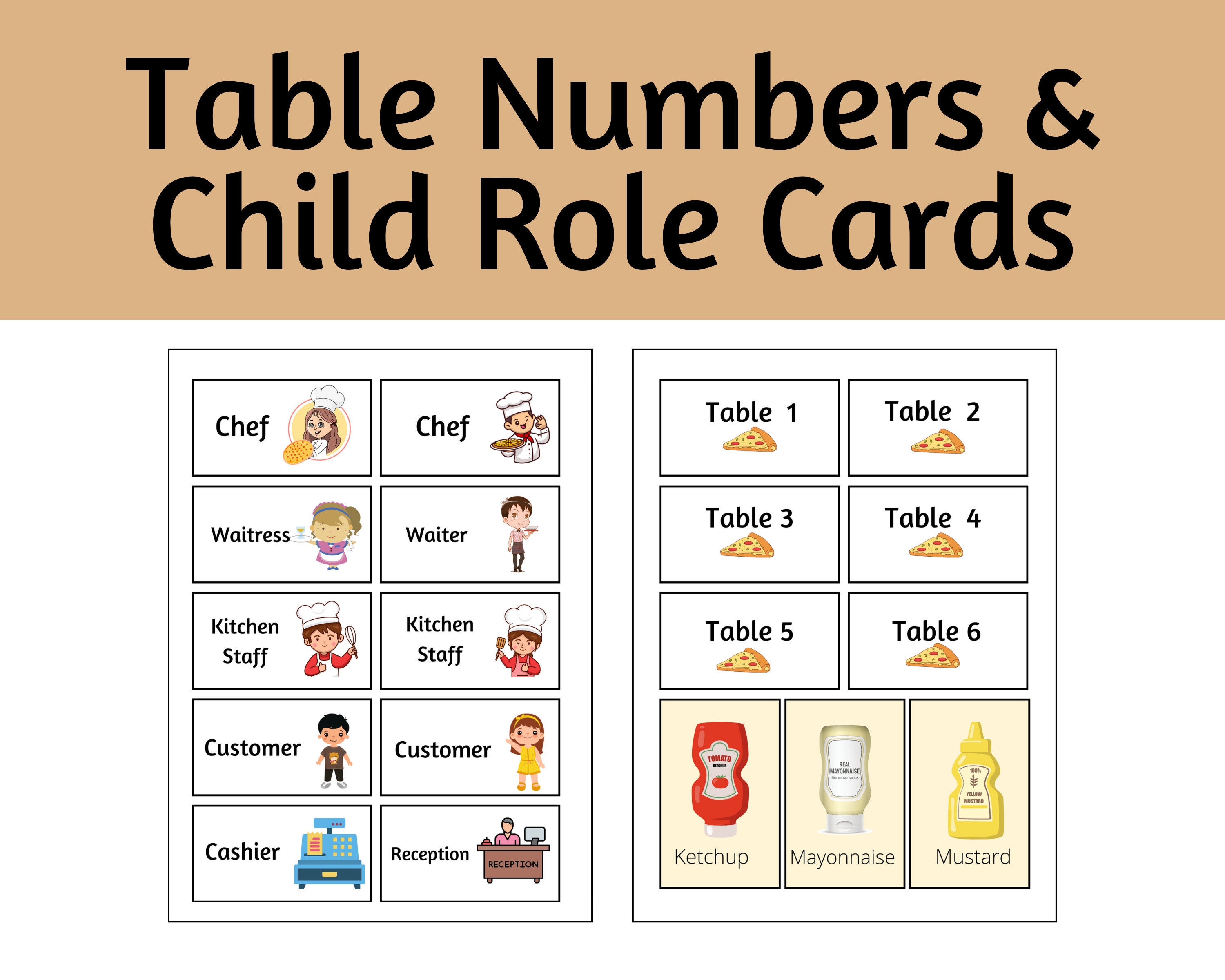 Pizza Restaurant Dramatic Play, Pretend Play, Classroom Dramatic Play ...