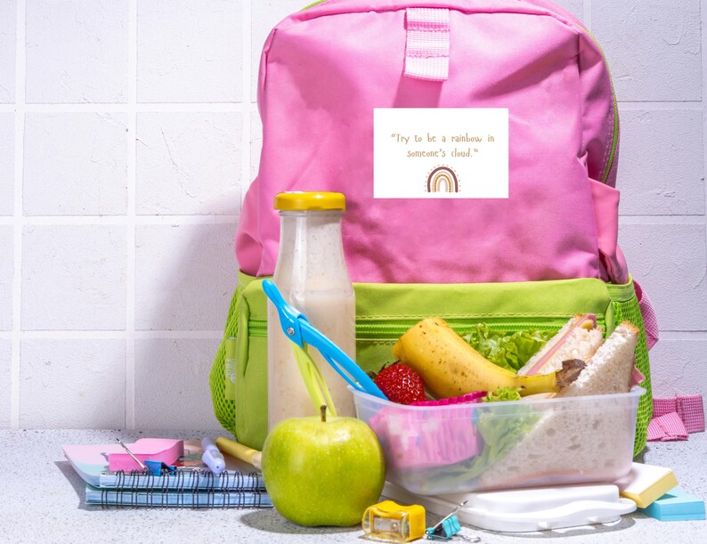 Set of 40 Christian Lunch Box Notes | Printable Bible Verse Cards for ...