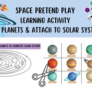 Space Station Pretend Play Printable, Space Dramatic Play, Kids Daycare ...