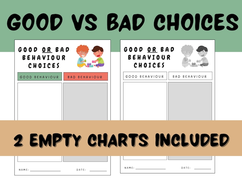 Good & Bad Behavior Sorting Activity | Teaching Material | Cut and ...