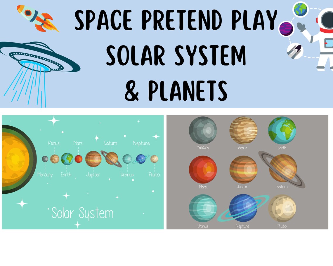 Space Station Pretend Play Printable, Space Dramatic Play, Kids Daycare ...