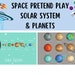 Space Station Pretend Play Printable, Space Dramatic Play, Kids Daycare ...