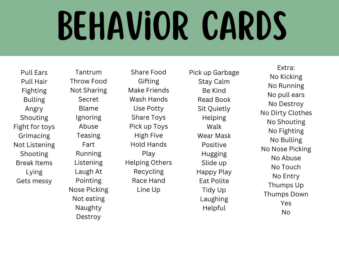 75 Behavior Pecs , First Then Visual Aid , Toddler Behavior Chart ...
