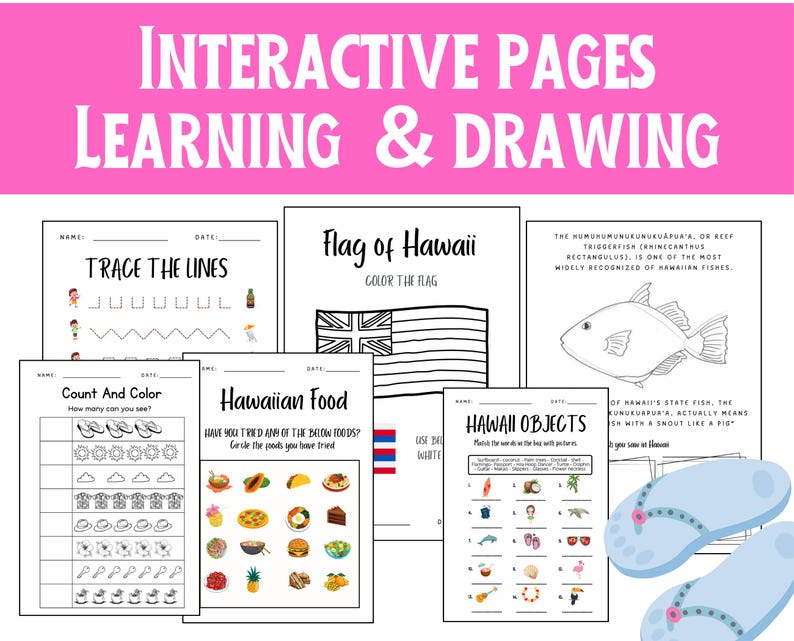 Hawaii State Study Pack | Printable Classroom Activities | US Geography ...