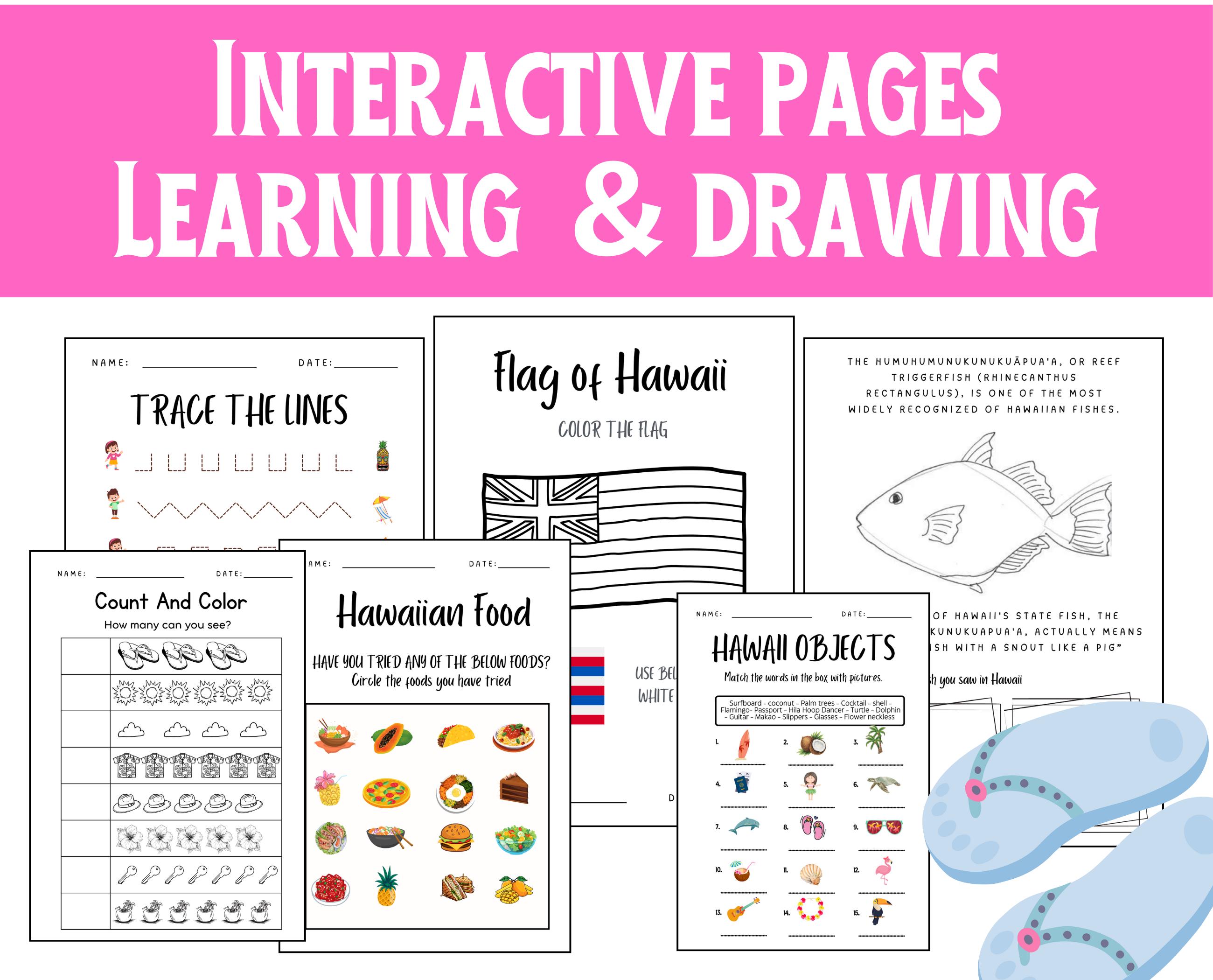 Hawaii State Study Pack | Printable Classroom Activities | US Geography ...