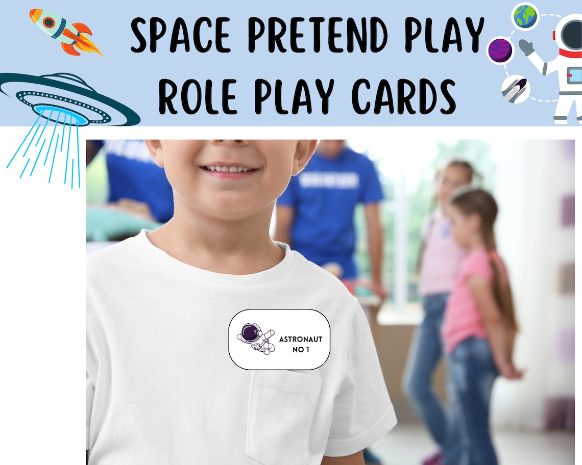 Space Station Pretend Play Printable, Space Dramatic Play, Kids Daycare ...