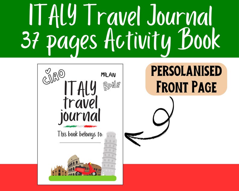 Italy Travel Activities, Kids Printable Worksheets for Italy ,coloring ...