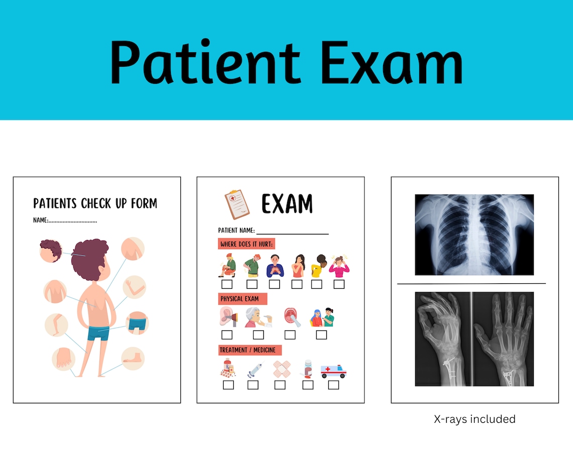 Doctor Printable Pretend Play, Clinic Hospital Dramatic Role Play ...