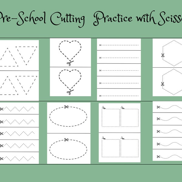 Montessori Line Tracing - Etsy