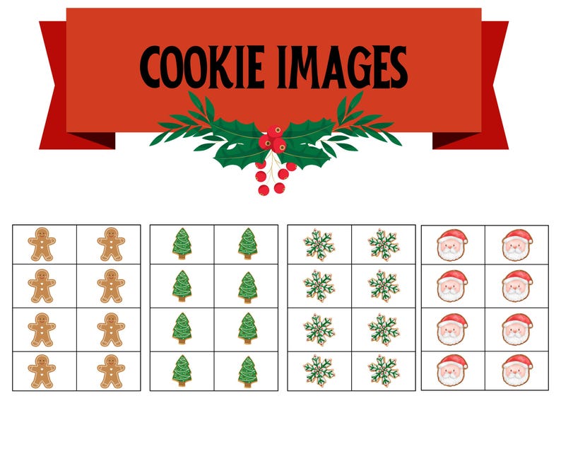 Gingerbread Bakery Pretend Play Center Printable | Santa’s Cookie Shop ...