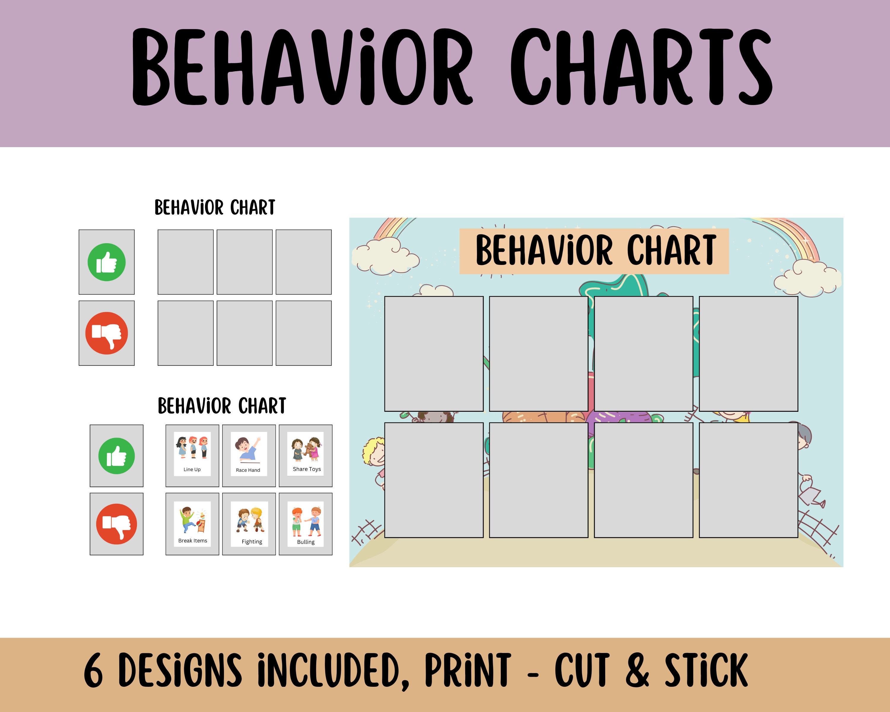 75 Behavior Pecs , First Then Visual Aid , Toddler Behavior Chart ...