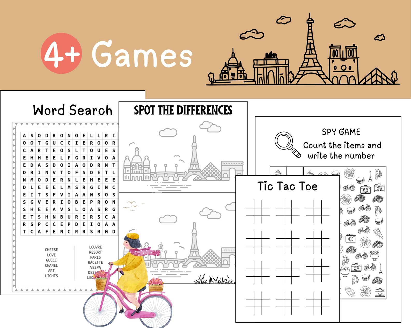 Let’s Explore France! Personalized Kids Activity Book, Travel Journal ...