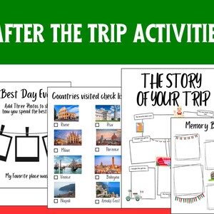 Italy Travel Activities, Kids Printable Worksheets for Italy ,coloring ...