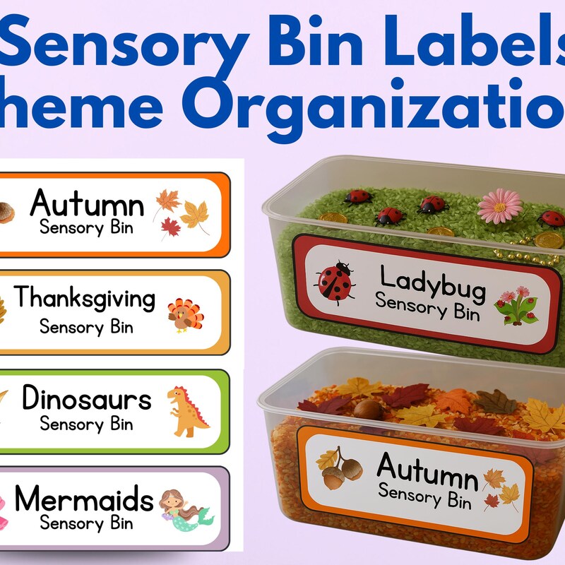 24 Bin Labels - Etsy