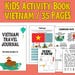 Explore Vietnam – Kids Printable Travel Book With Games, Vietnamese ...