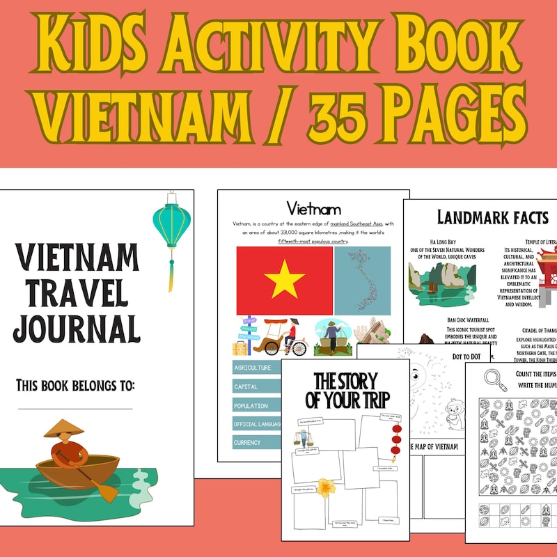 Kids Learning Vietnamese - Etsy