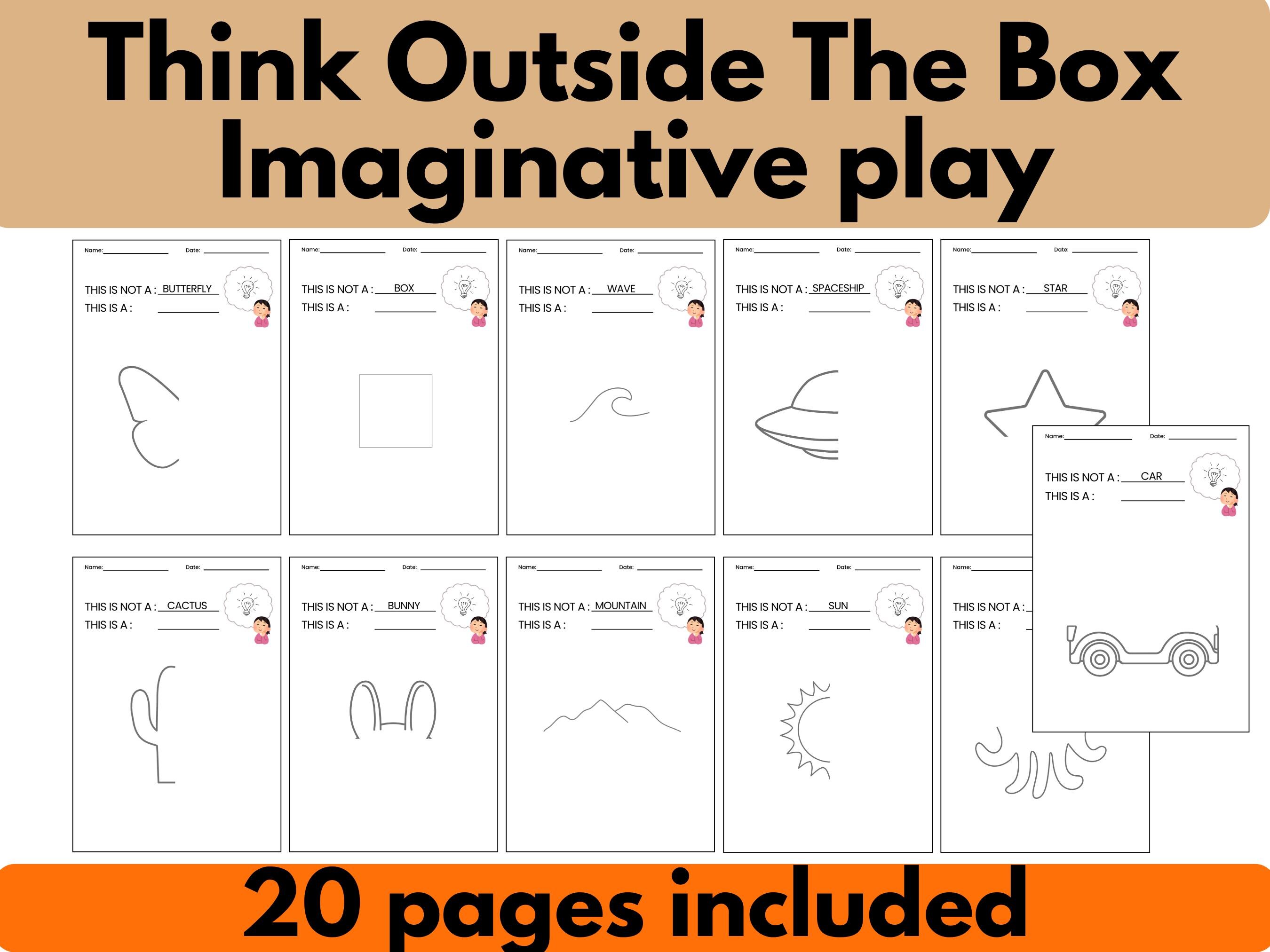 Creative Drawing Prompts for Kids – 20-page Finish the Line Art Pack ...