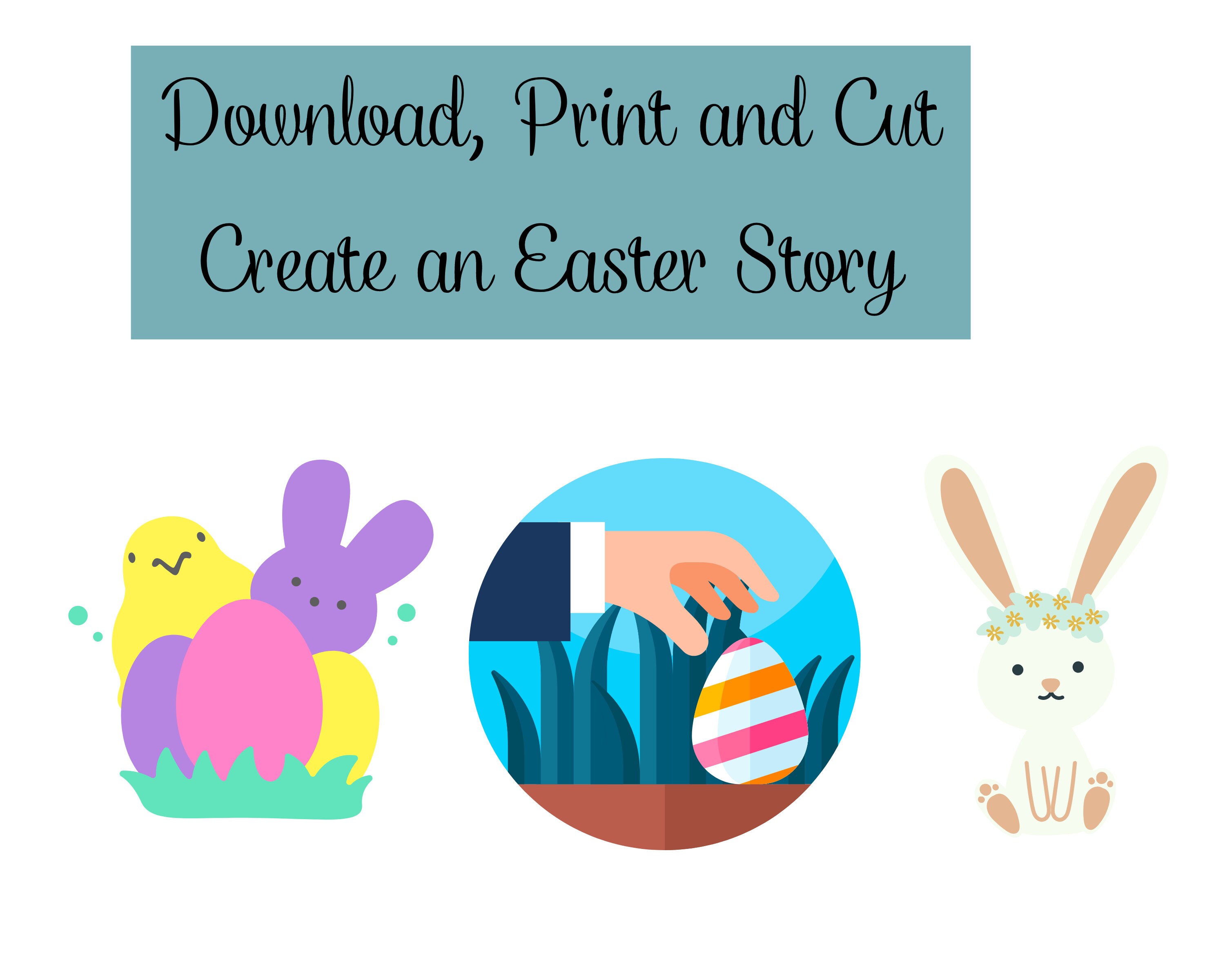 16 Easter Story Cards, Easter Story Printable, Holy Week Activities for ...