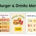 Hamburger Dramatic Play, Burger Shop Pretend Play, Classroom Dramatic ...