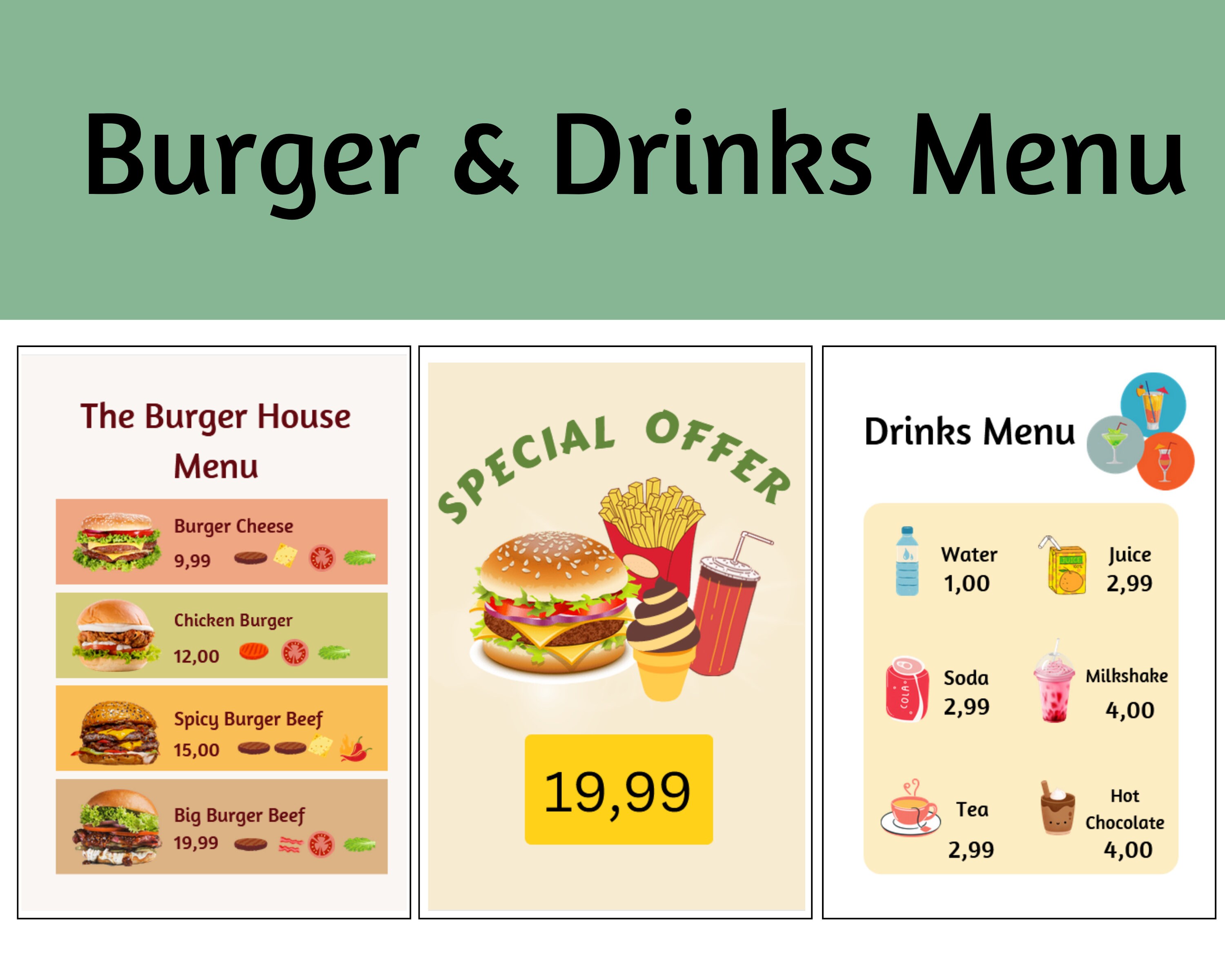 Hamburger Dramatic Play, Burger Shop Pretend Play, Classroom Dramatic ...