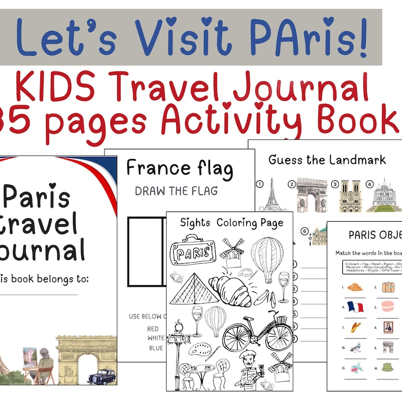 Travel Journal Countries - Etsy