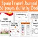 Spain Travel Activities, Kids Printable Worksheets for Barcelona ...