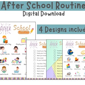 Before and After School Routine | Kids Room Decor | Back to School ...